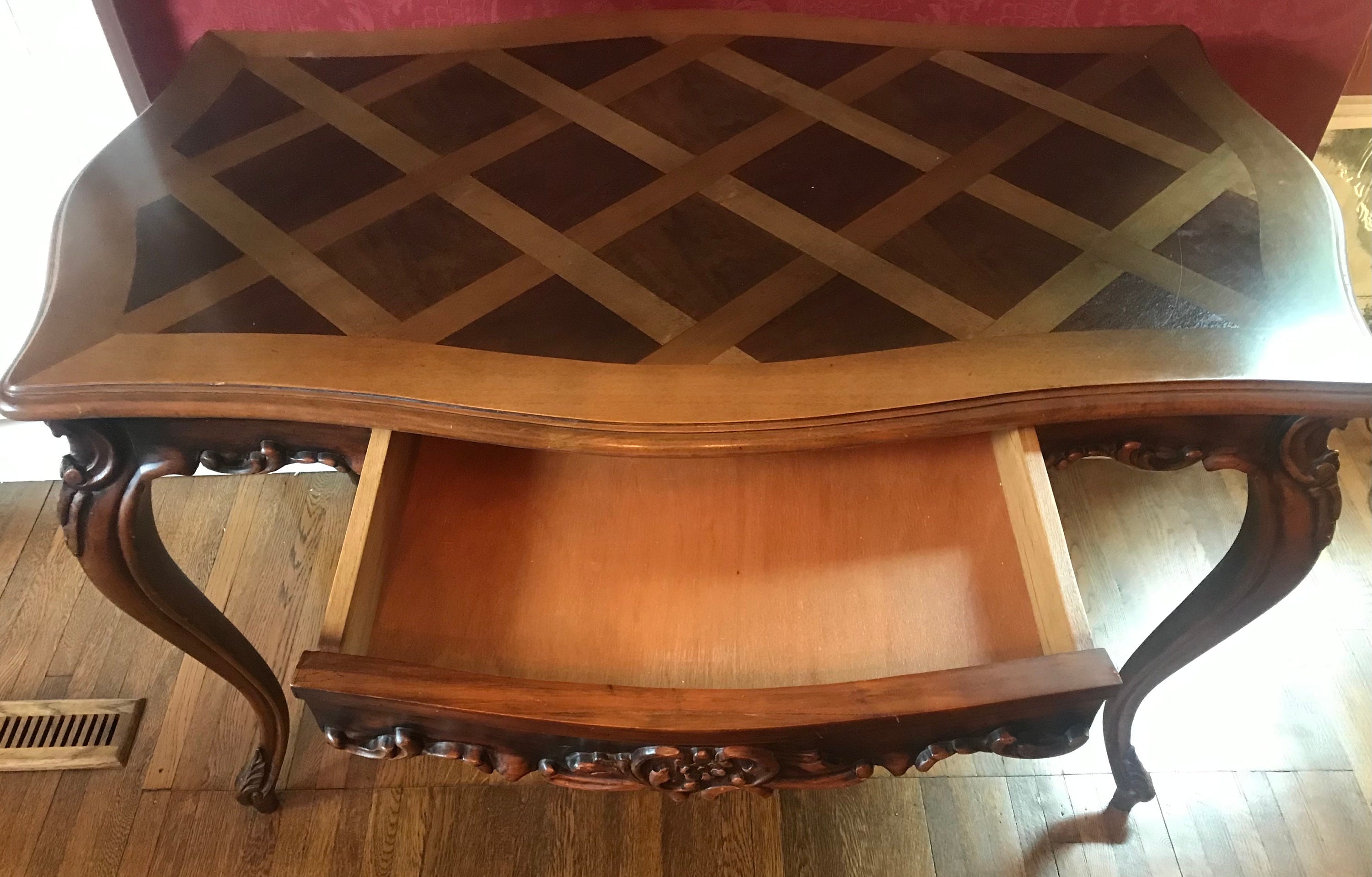 French Writing Desk - French Louis XV Table - Etsy