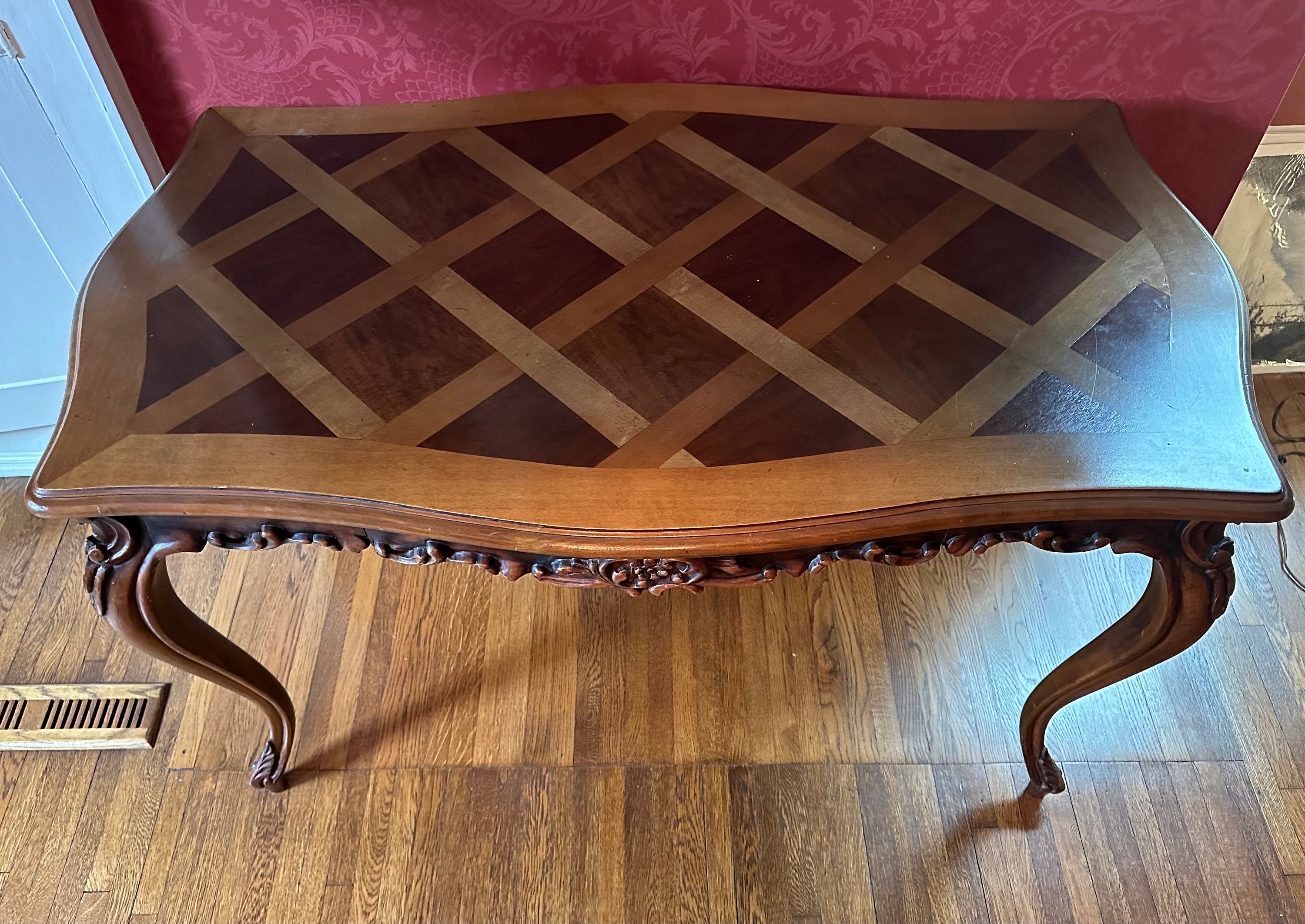 French Writing Desk - French Louis XV Table - Etsy