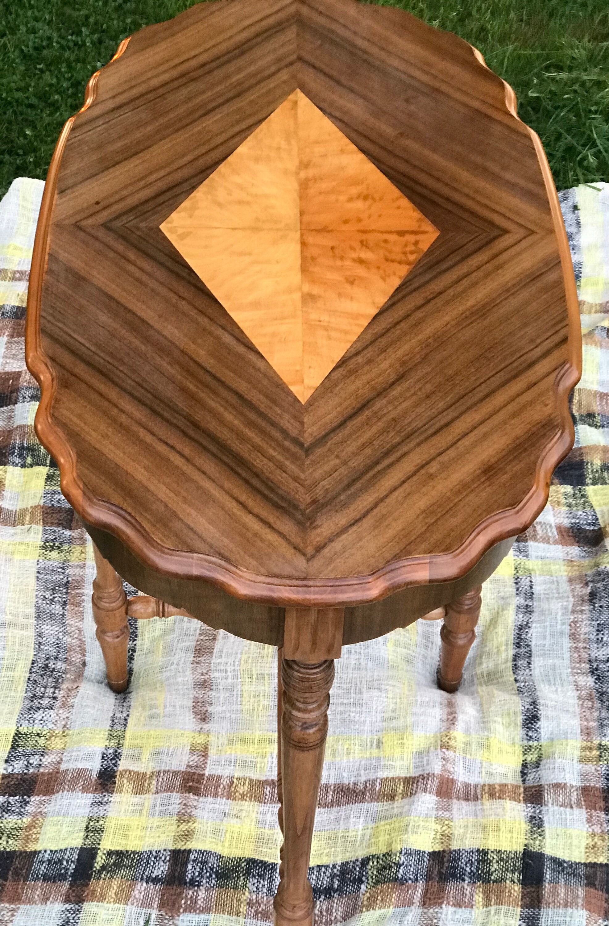 Vintage Art Deco Table - Etsy