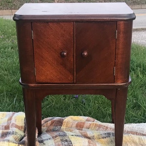 Small Vintage Side Table - Etsy