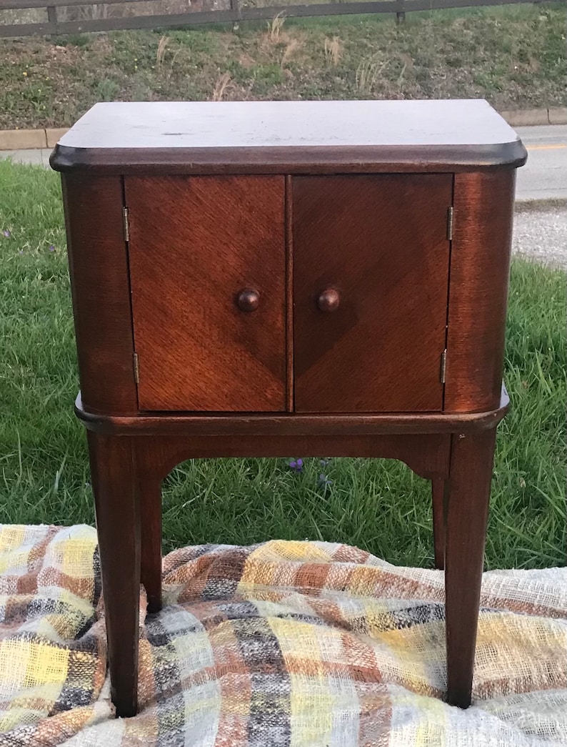 Small Vintage Side Table - Etsy
