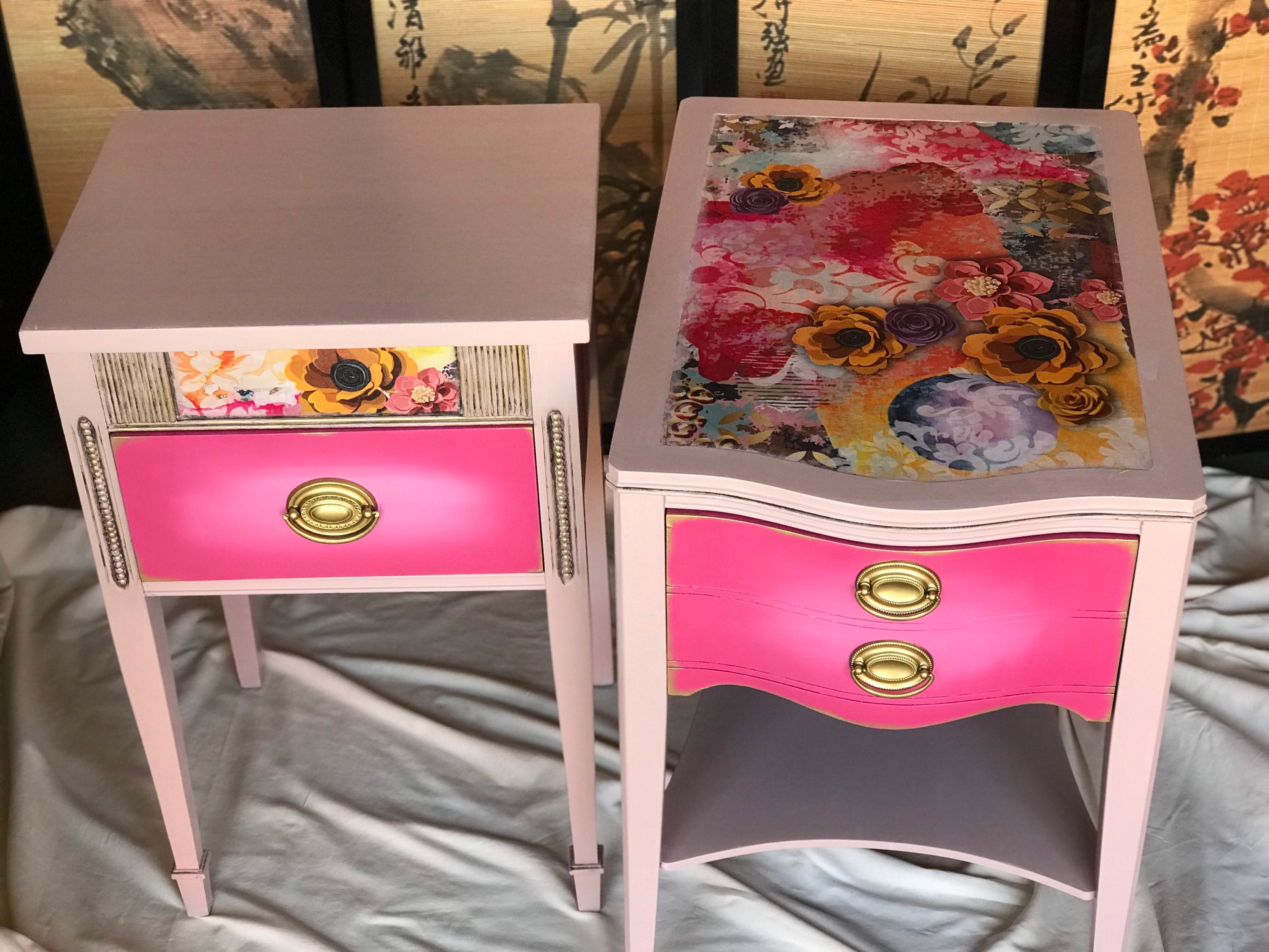 Girls Bedside Tables - Etsy