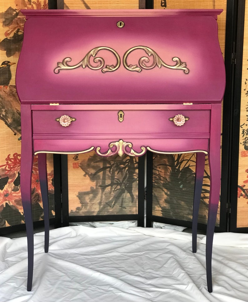 Antique Larkin Secretary Desk - Etsy