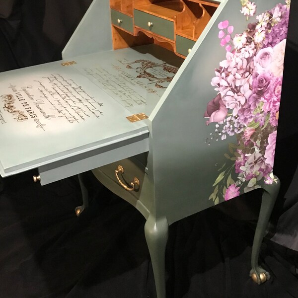 Hand Painted Desk - Etsy