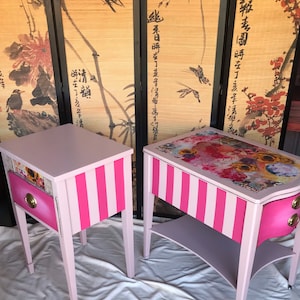 Girls Bedside Tables - Etsy