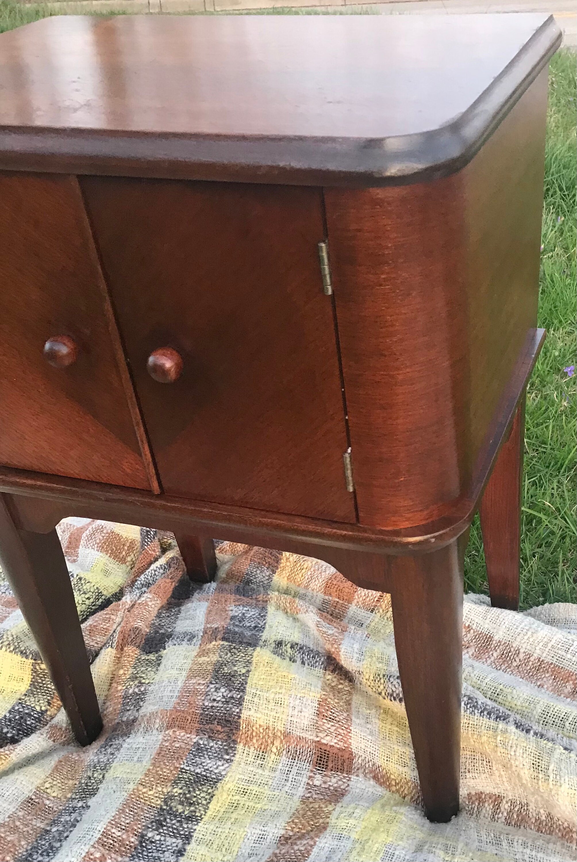 Small Vintage Side Table - Etsy