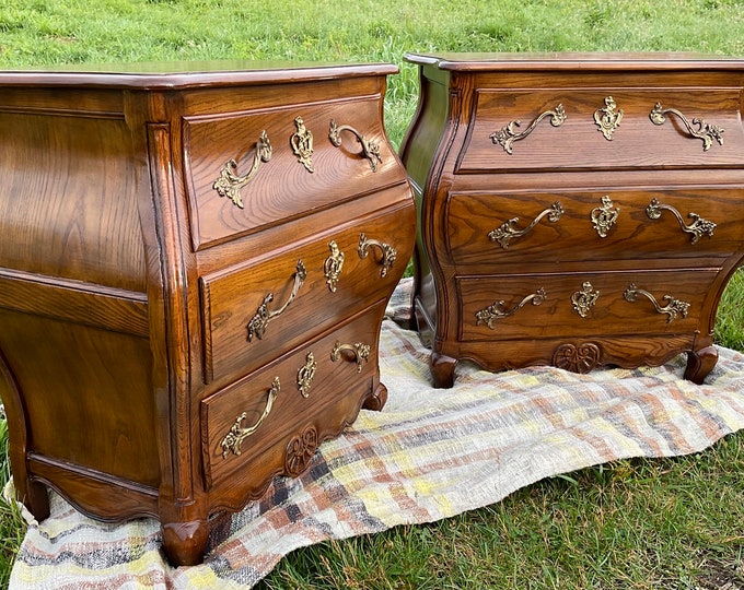 Bombay Chest - Nightstands (1) Solid Oak - Baker - Etsy