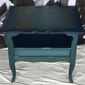 Hand Painted End Table or Nightstand - Etsy