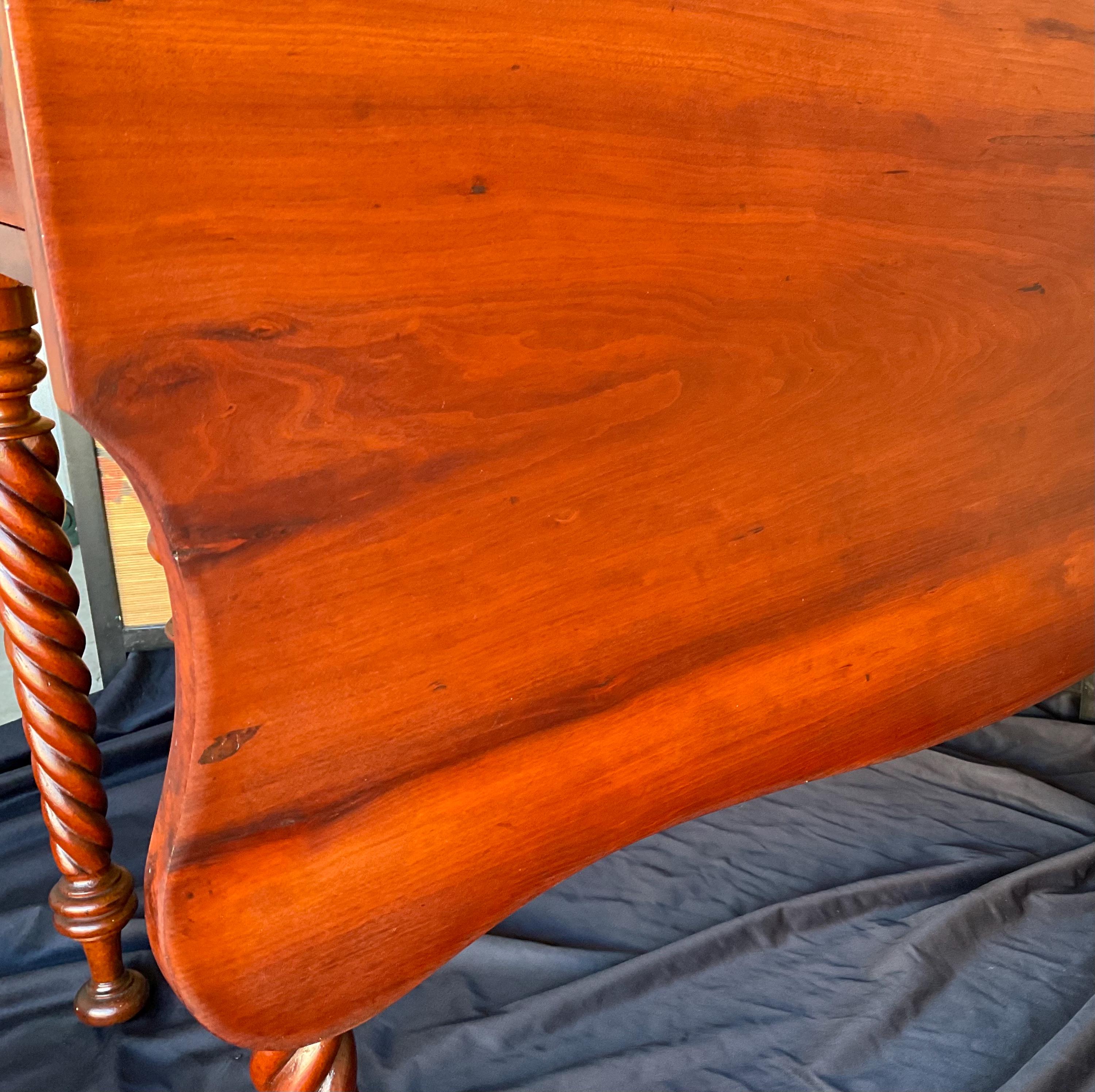 Antique Federal Style Single Drop Leaf Table - Mahogany - Etsy