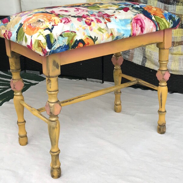 Antique Bench - Etsy