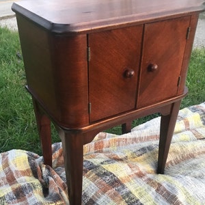 Small Vintage Side Table - Etsy