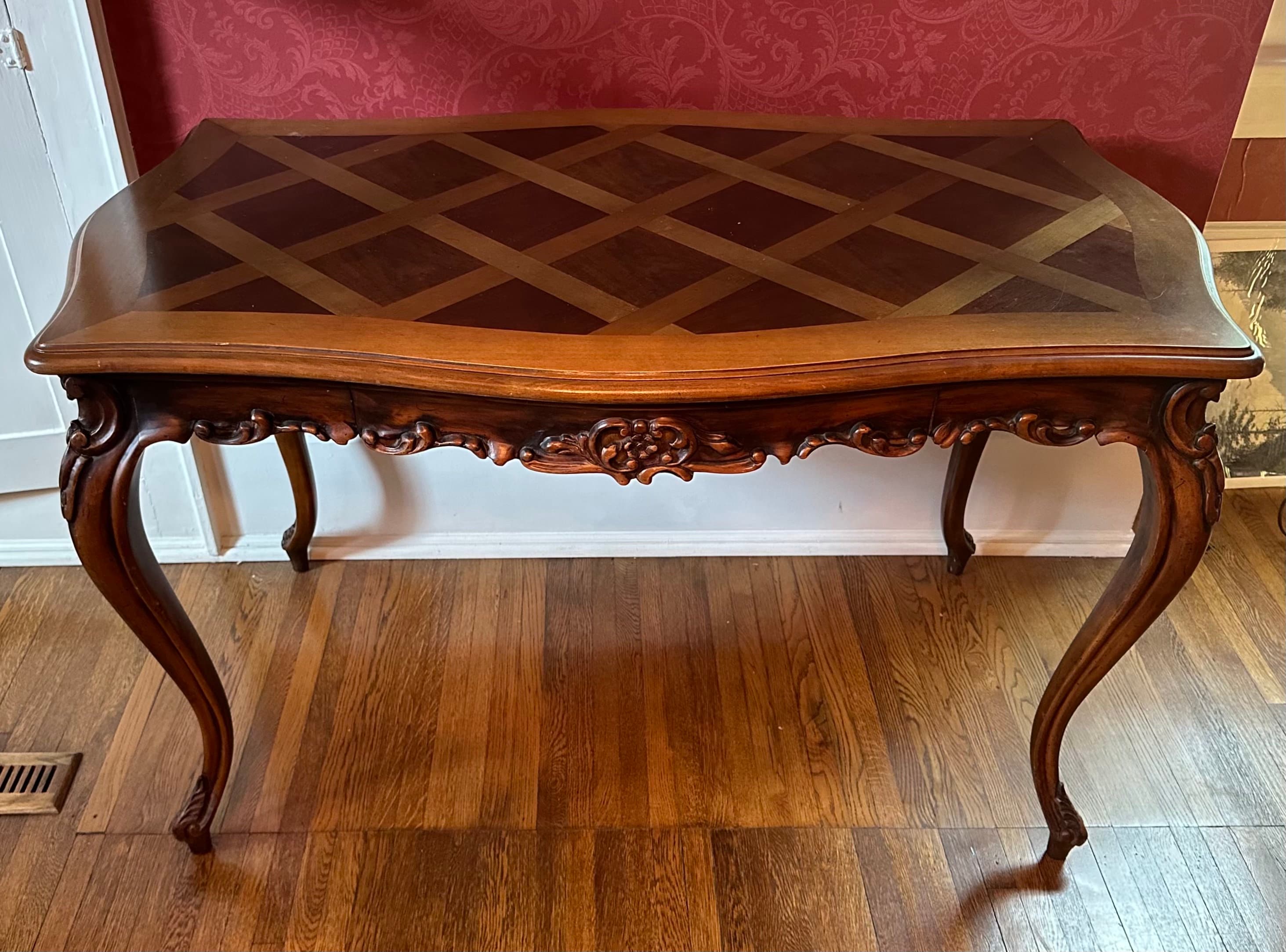 French Writing Desk - French Louis XV Table - Etsy