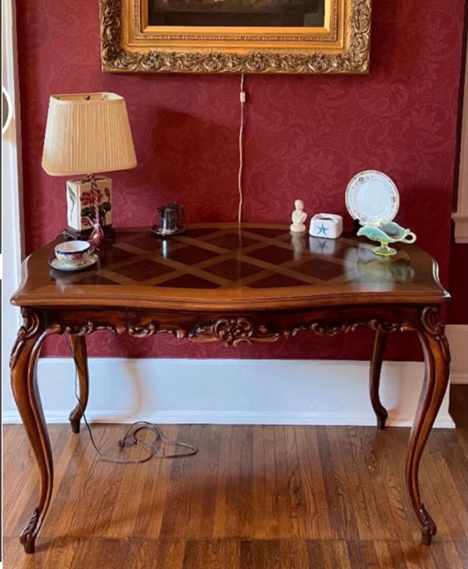 French Writing Desk - French Louis XV Table - Etsy
