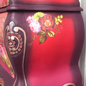 Bombay Chest Hand Painted - Etsy