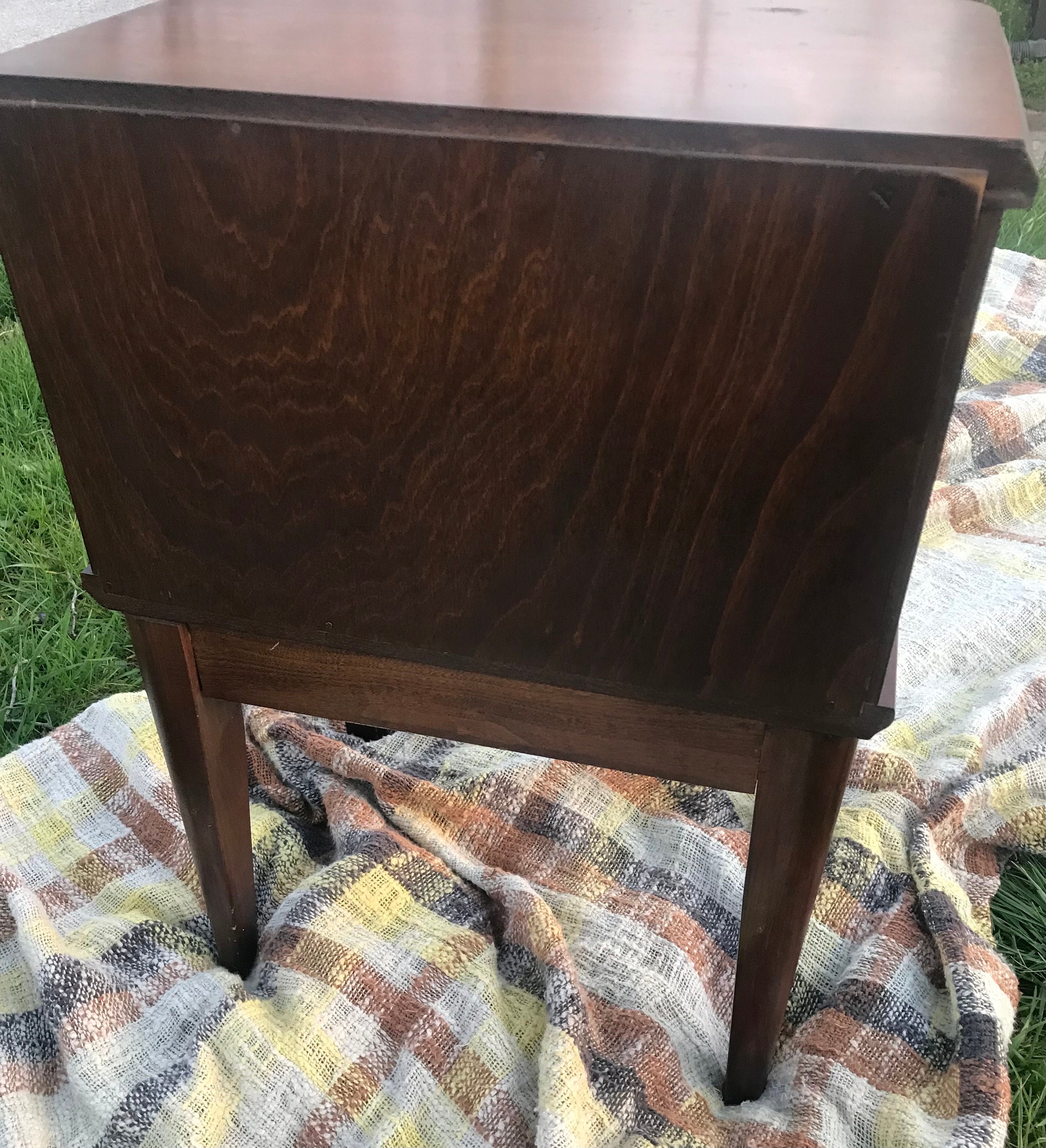 Small Vintage Side Table - Etsy