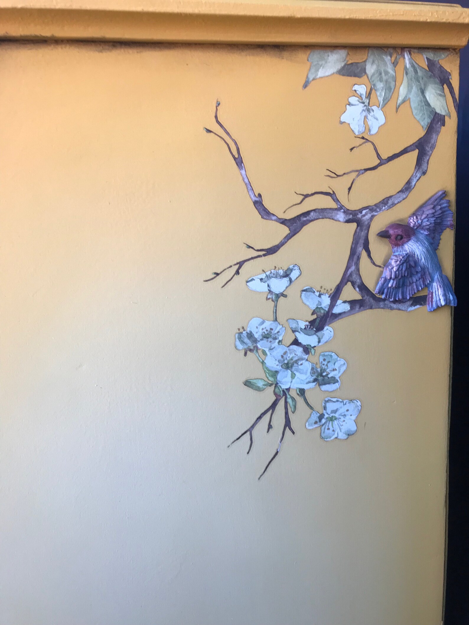 SOLD OUT Hand Painted Secretary Desk - Etsy