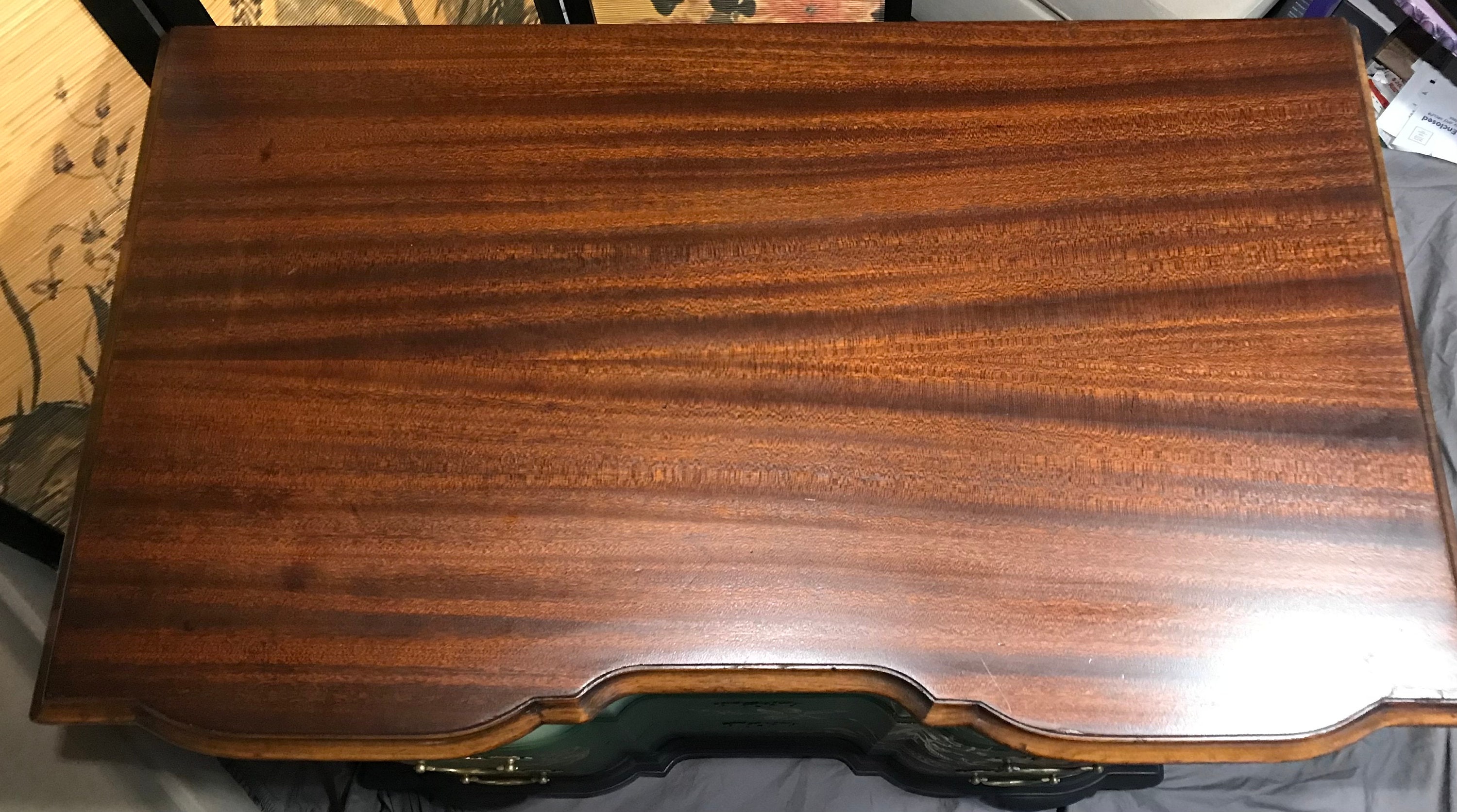 SOLD* Example Of: Antique Block Front Chest of Drawers Hand Painted ...