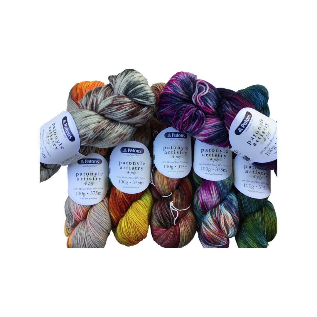 Patons Patonyle Artistry 4 Ply - Etsy Australia