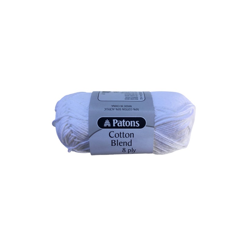Patons Cotton Blend Knitting Yarn 8 Ply - Etsy