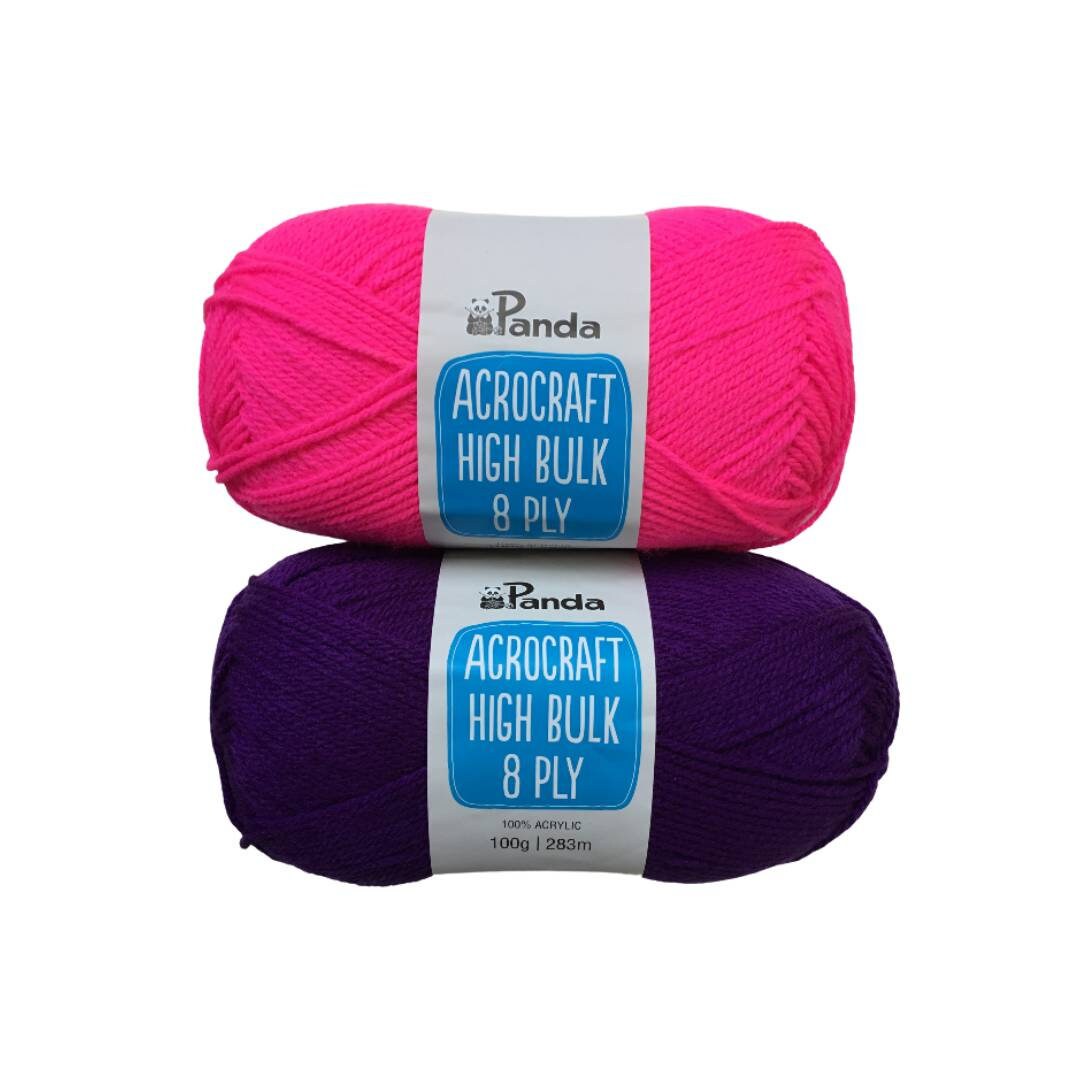 Panda Acrocraft High Bulk 8 Ply - Etsy