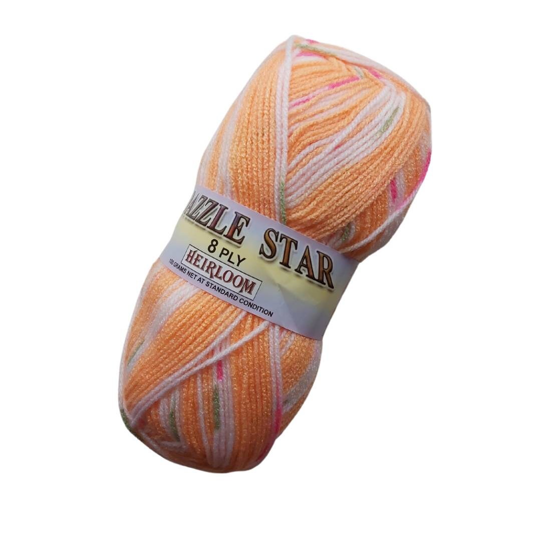 Heirloom Dazzle Star 8 Ply - Etsy