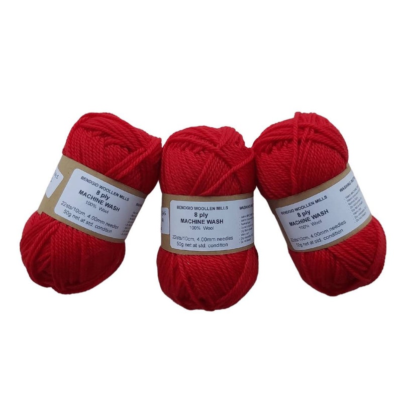 Machine Wash 100% Wool 8 Ply - Etsy