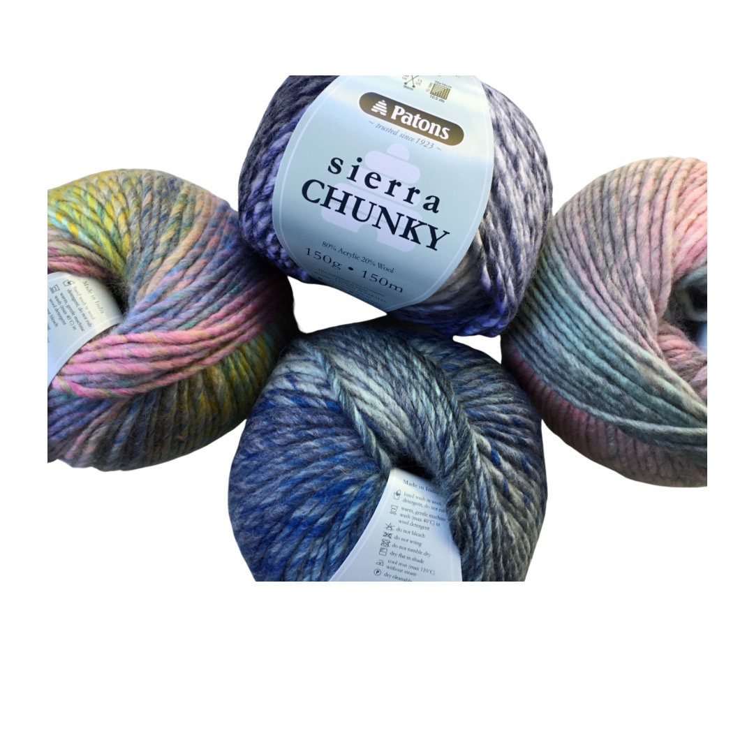 Patons Sierra Chunky - Etsy Australia