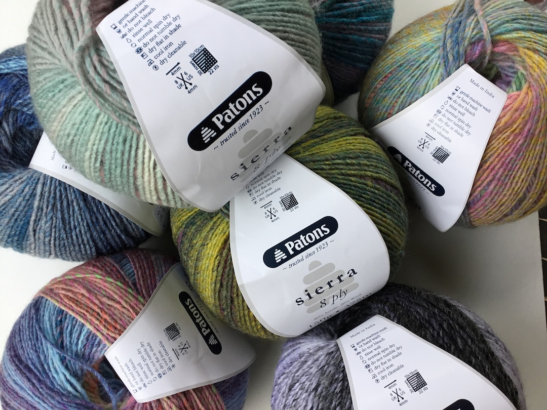Patons Sierra 8 Ply - Etsy