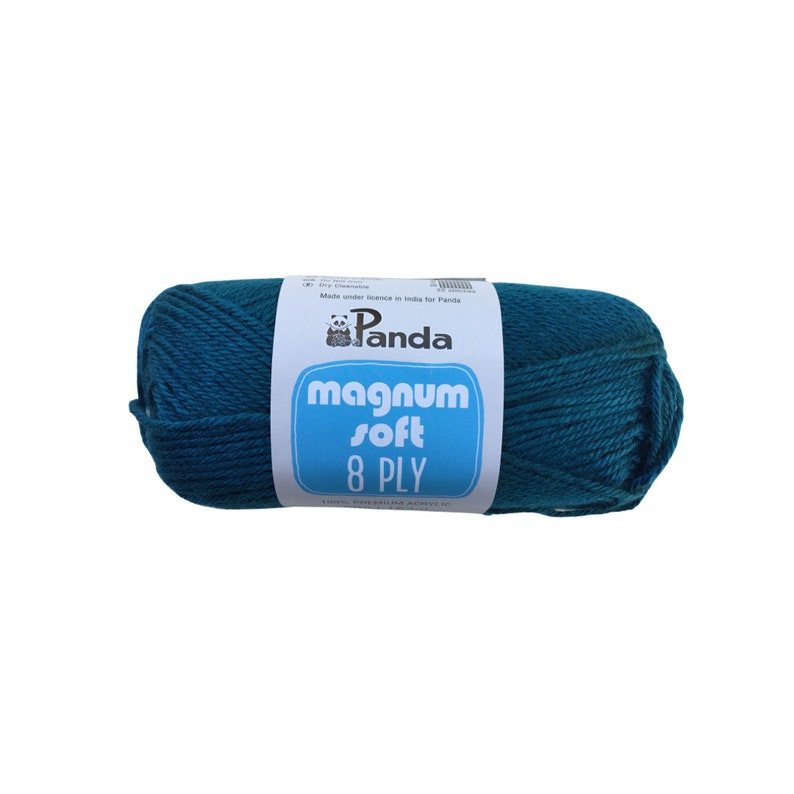 Panda Magnum Soft Acrylic Wool - 8 Ply - Etsy