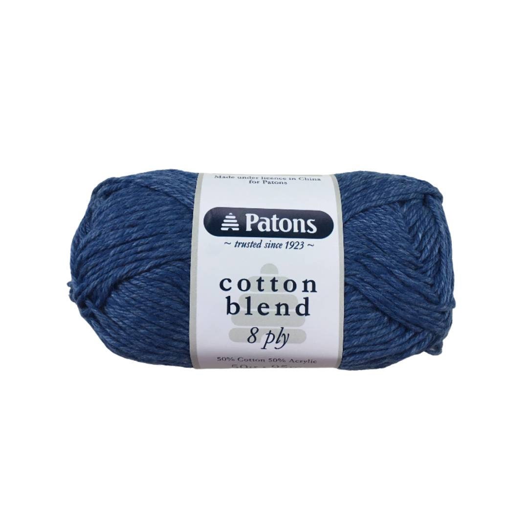 Patons Cotton Blend Knitting Yarn 8 Ply - Etsy