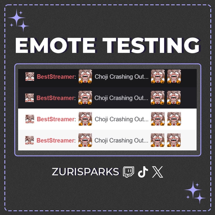 Choji Tomiyama Crashout Animated Twitch Emote / Discord Emotes ...