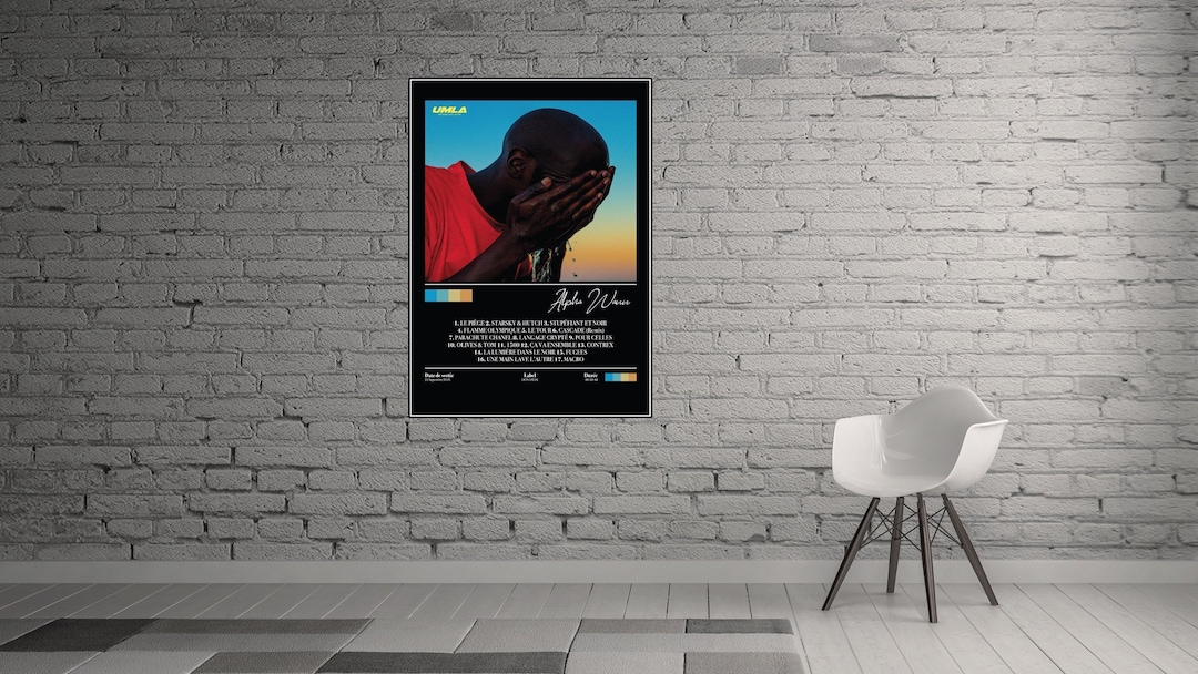 UMLA Album Poster Alpha Wann - Etsy UK