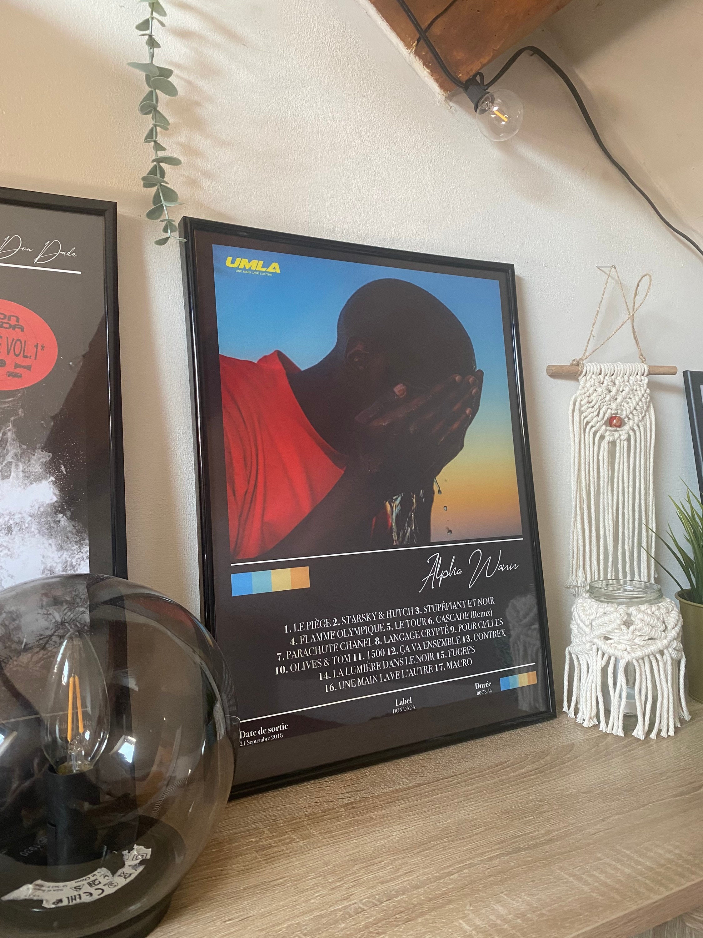 Póster del álbum UMLA - Alpha Wann - Etsy España