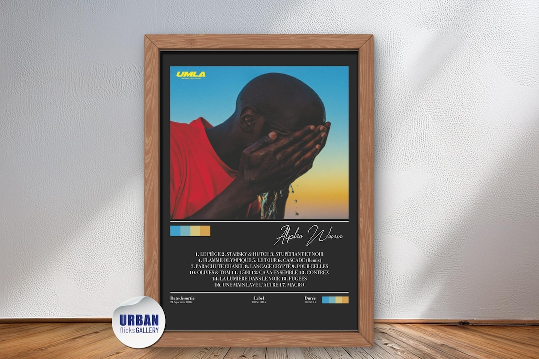 UMLA Album Poster - Alpha Wann - Etsy UK