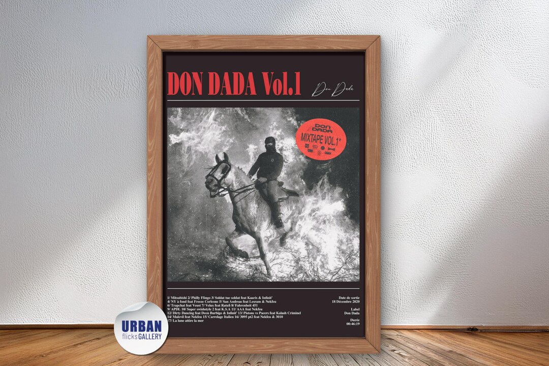 Don Dada Album Poster - Etsy