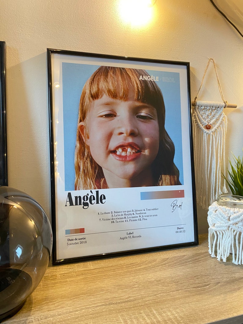 Angèle Album Poster - BROL - Etsy