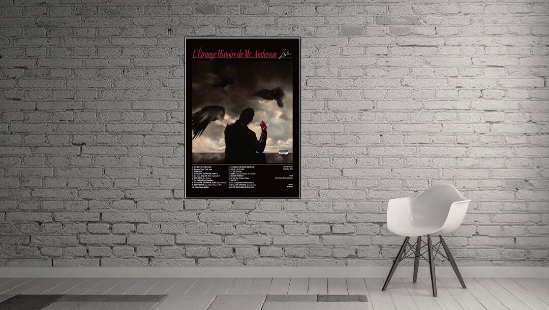 Poster Album the Curious Case of Mr Anderson Laylow - Etsy