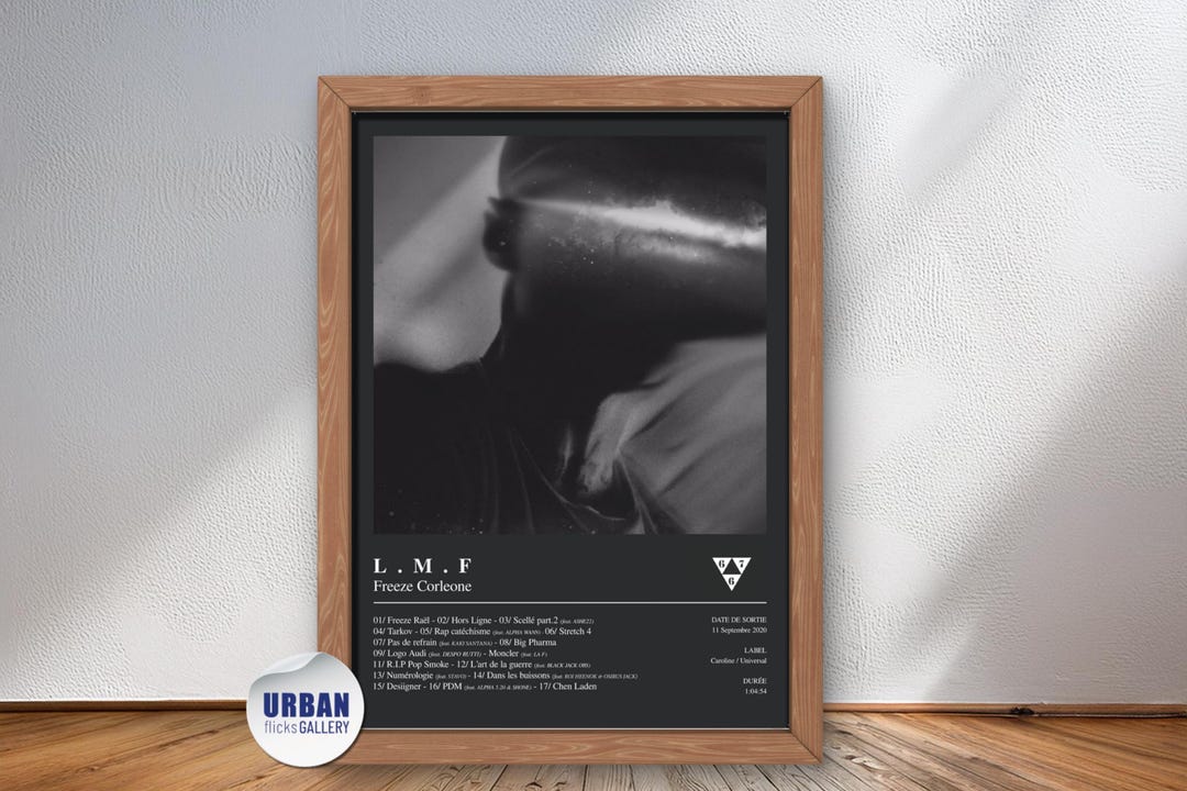 Freeze Corleone Album Poster LMF - Etsy