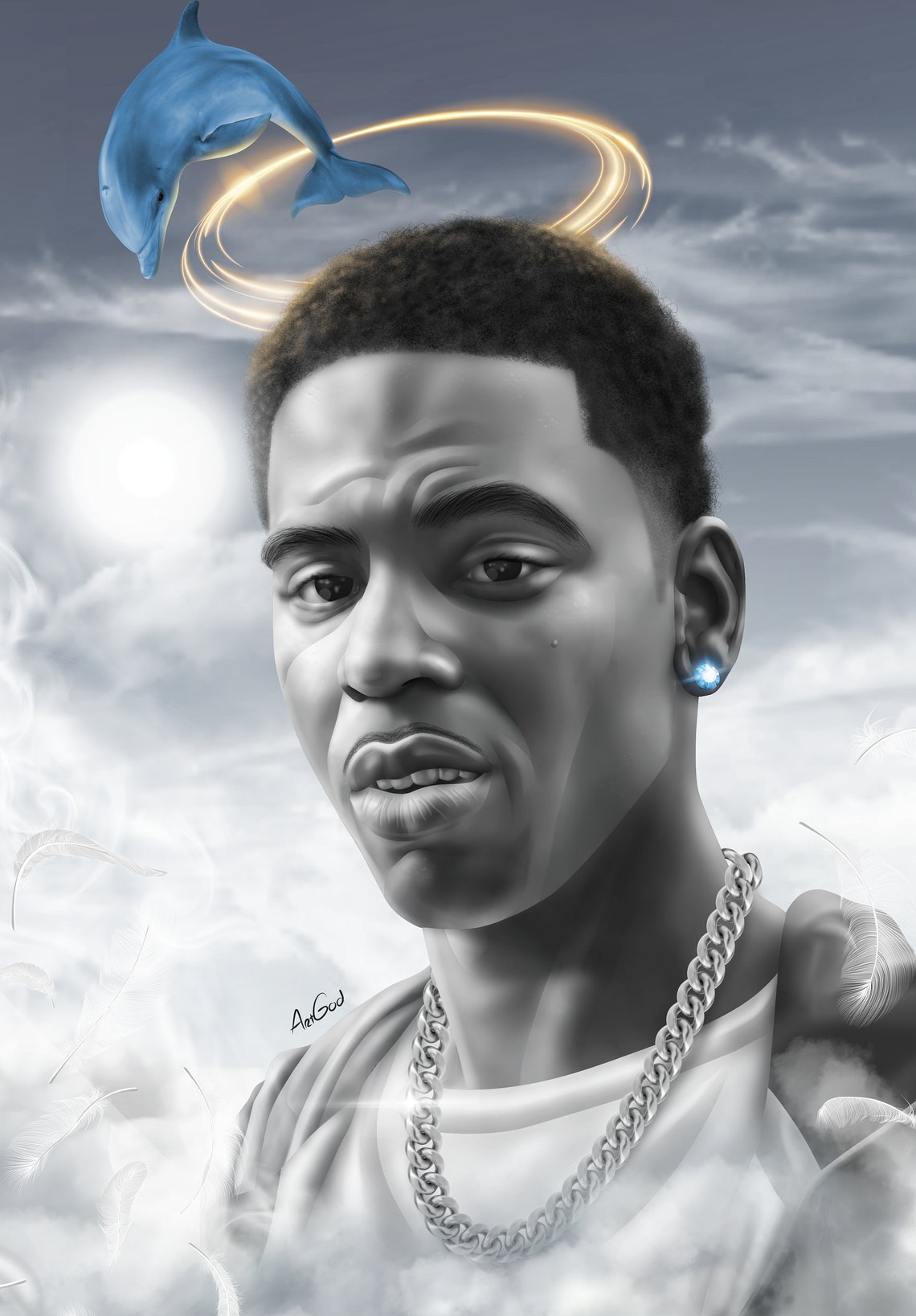 Young Dolph Tribute Canvas - Etsy
