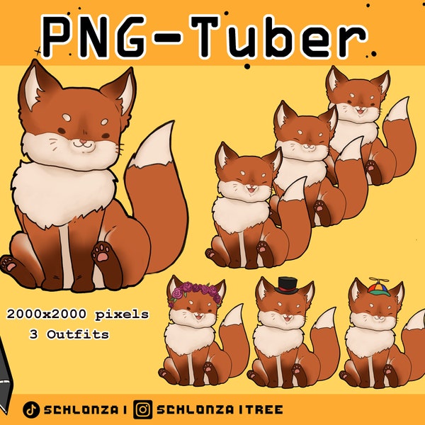 Cat Png Tuber - Etsy
