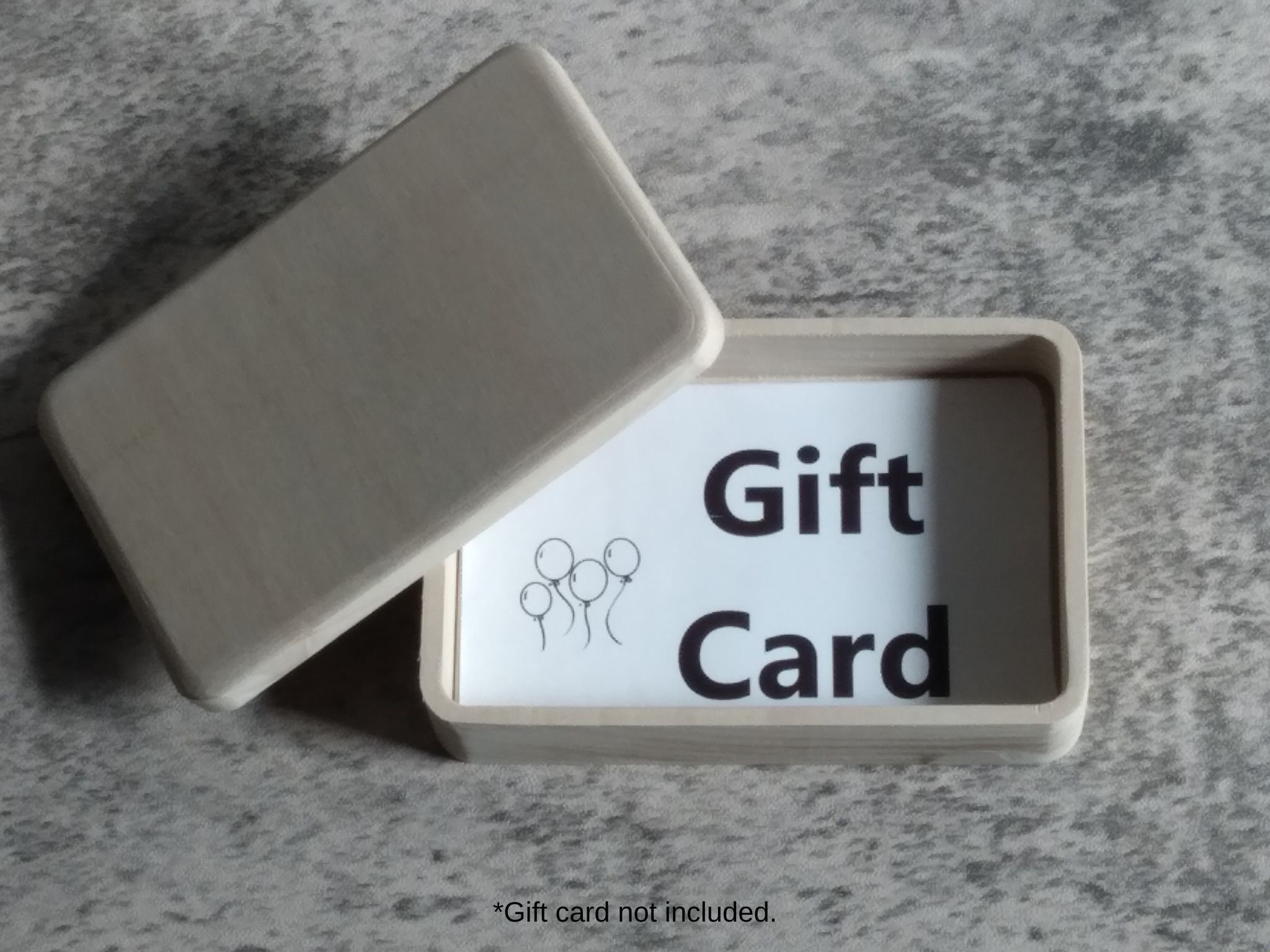 Unfinished Gift Card Box Made of Poplar Wood - Etsy