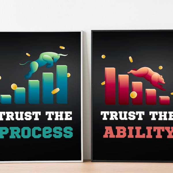 Trading Poster - Etsy