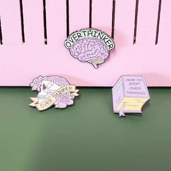 Brain Pin - Etsy