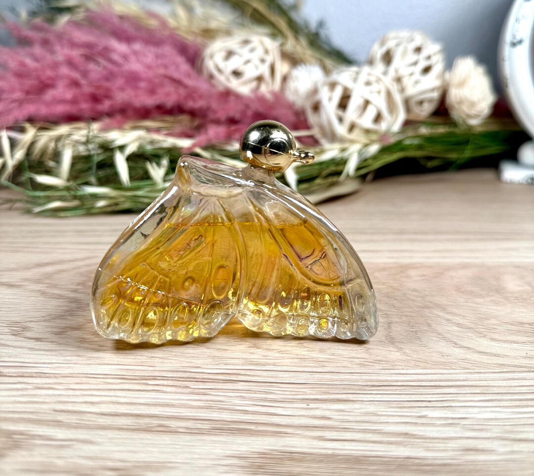 Vintage Avon Butterfly Sweet Honesty Cologne Iridescent Glass Perfume ...