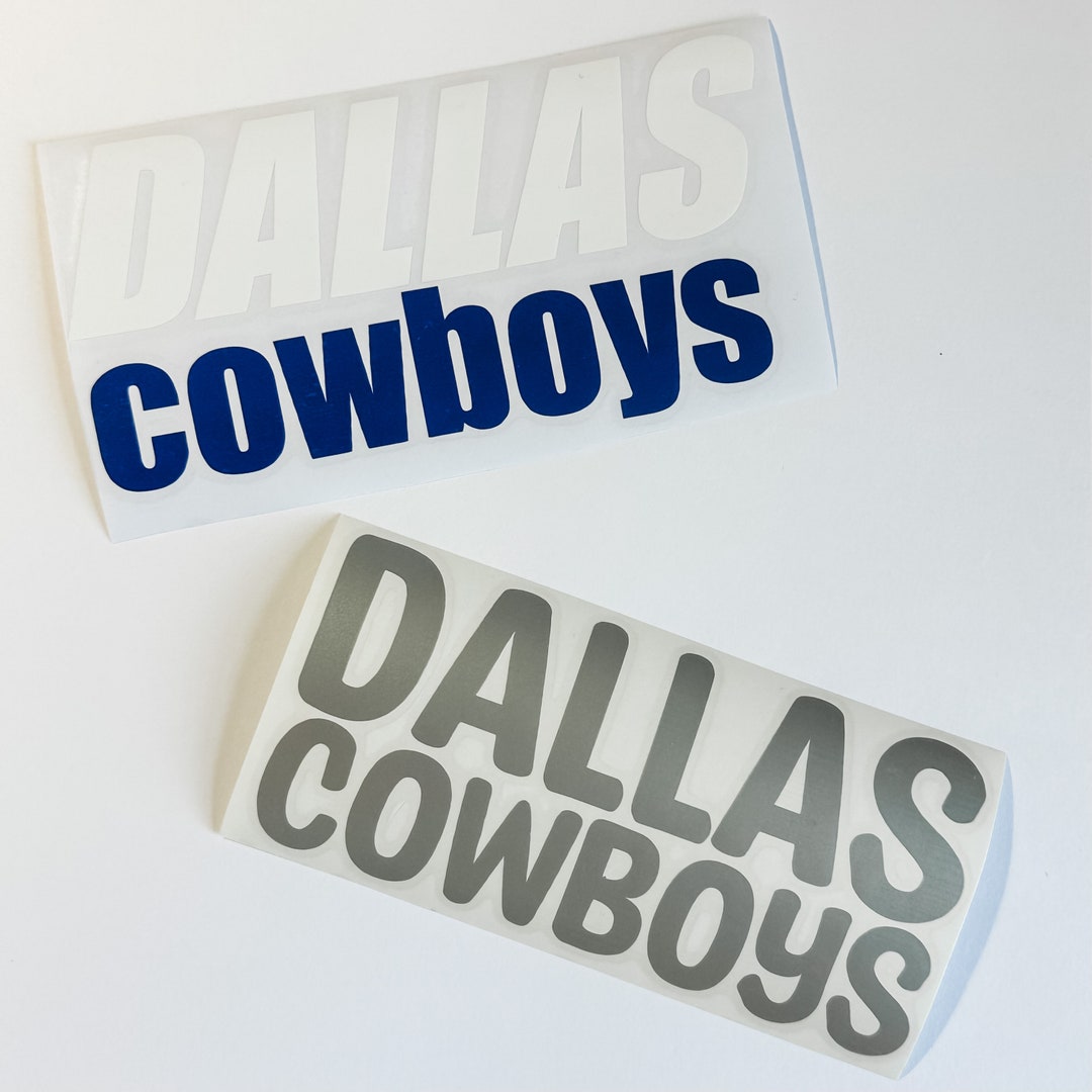 Cowboys Decal - Etsy