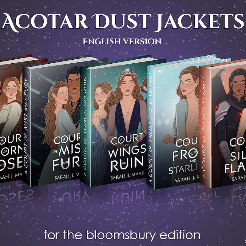 Dust Jacket Acotar - Etsy