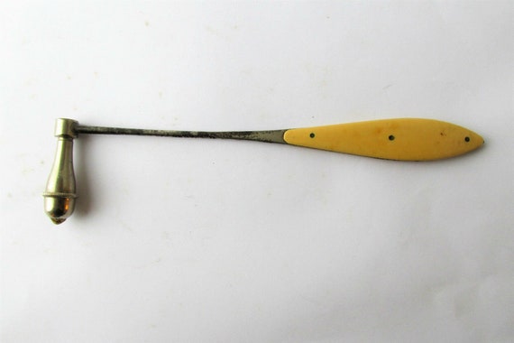 Antique Medical Reflex Percussor Hammermetal W/bakelite | Etsy