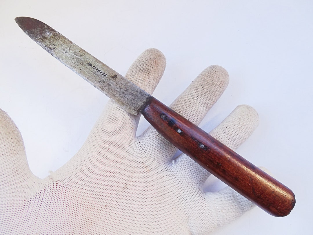 Rare Antique Handmade Knives, Wooden Handle Knives Collectible - Etsy ...