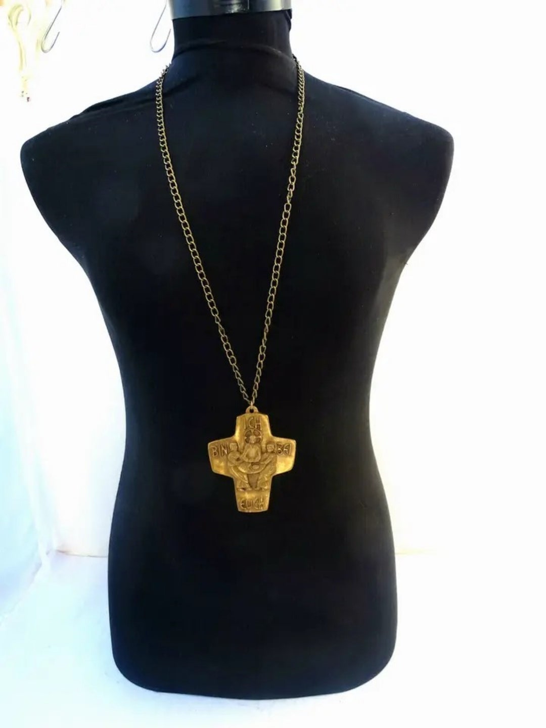 Old Vintage German Orthodox Priestly Bronze Cross Crucifix 101 - Etsy