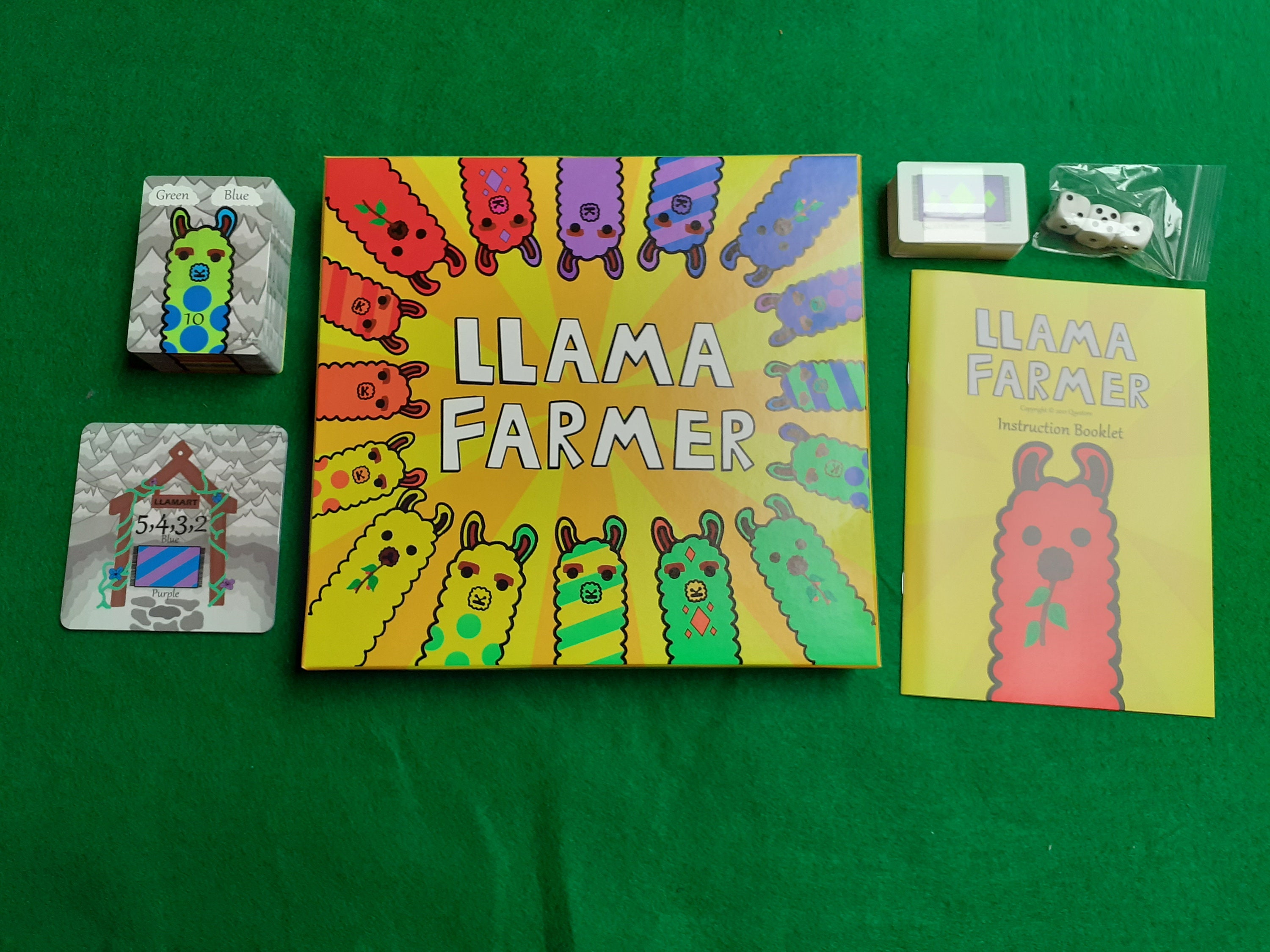 Llama Farmer Board Game - Etsy UK